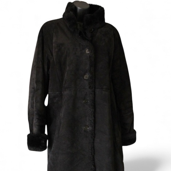 Searle | Jackets & Coats | Searle Suede And Faux Fur Coat | Poshmark